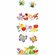 Комплект сортовые Нефрит-Керамика Кидс Флора (Kids Flora) белый, 400x1000x8 мм (...