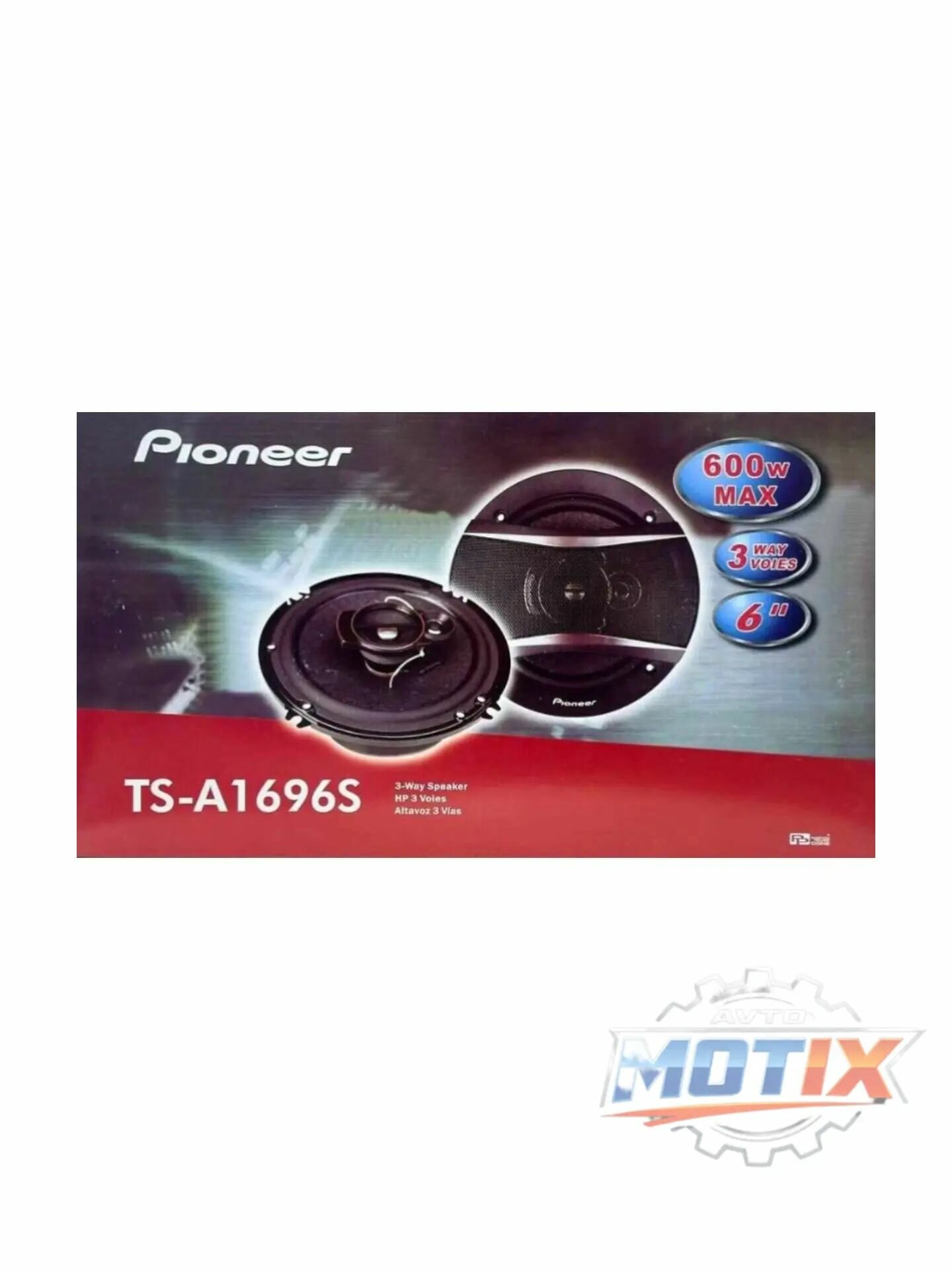 Автомобильные Динамики Pioneer TS-A1696S (6)"