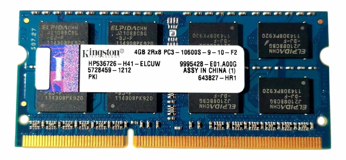 Оперативная память Kingston DDRIII 4Gb HP536726-H41-ELCUW