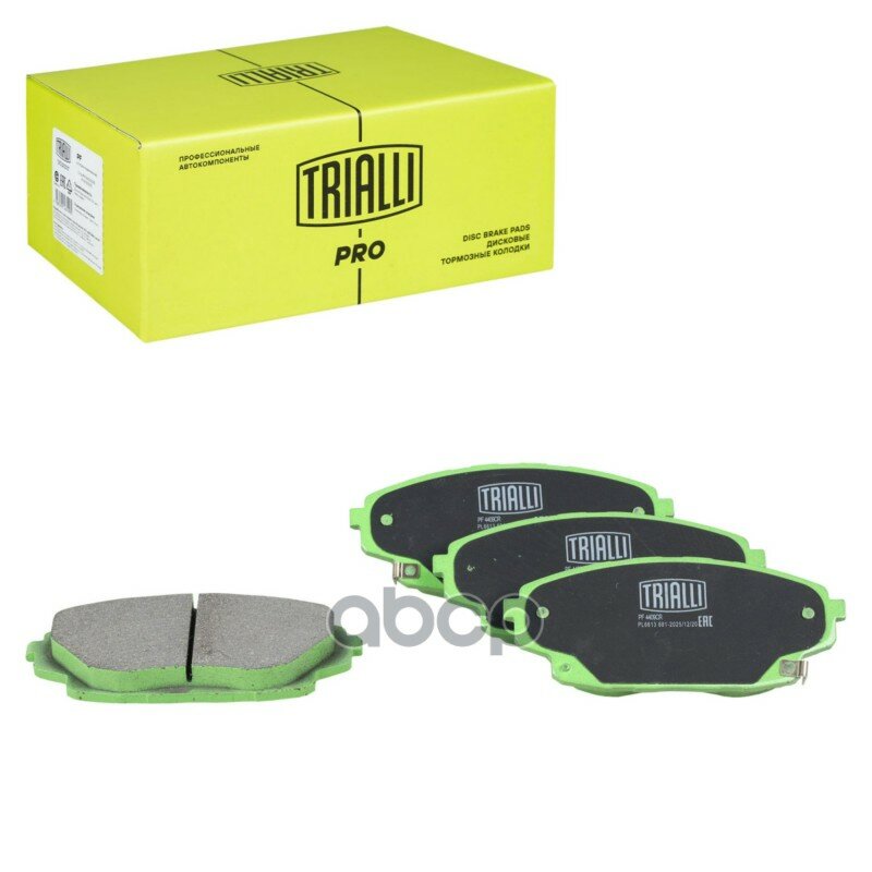 Колодки тормозные дисковые Trialli арт. PF4409CR