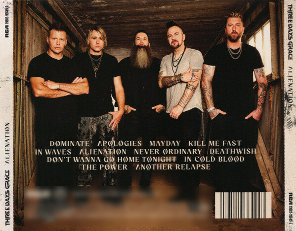 Three Days Grace "CD Three Days Grace Alienation" — фото 1