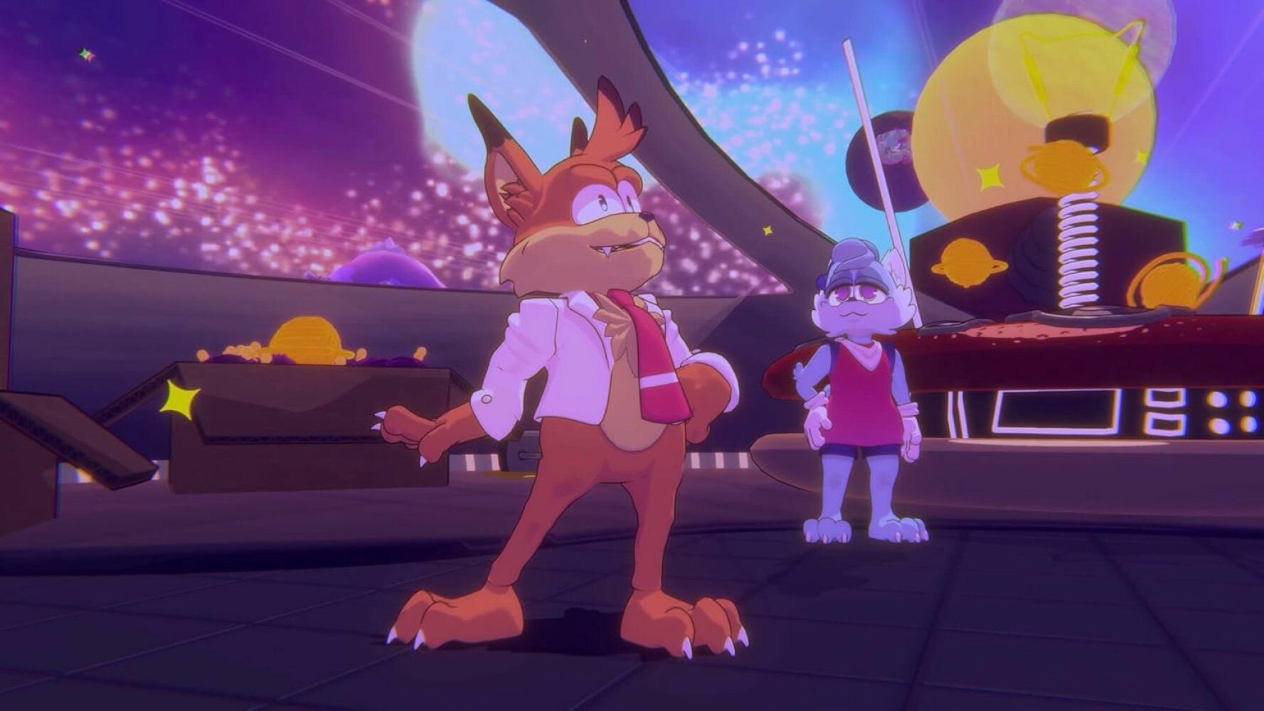 Игра Bubsy 4D Pawsome Edition (Switch 2) Английская версия — фото 1