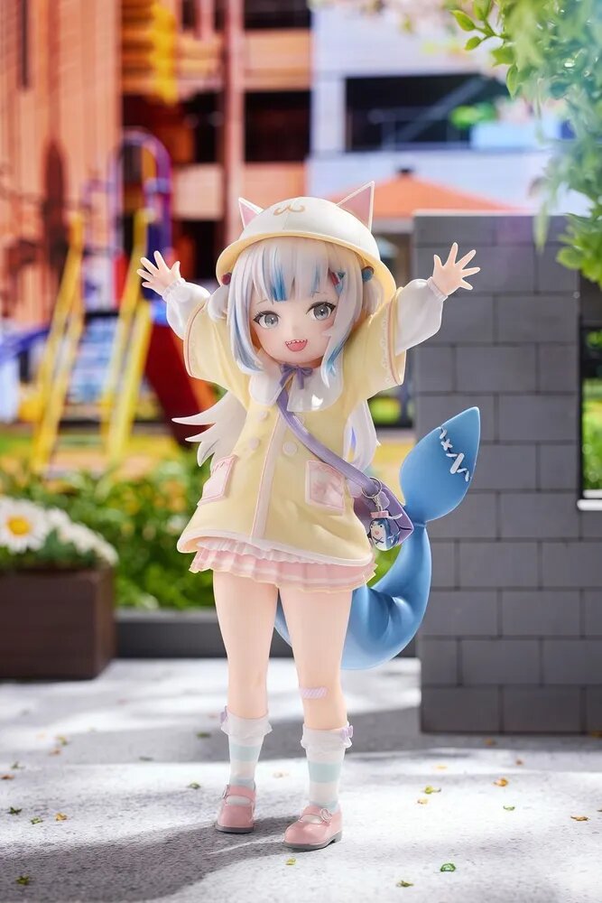 Фигурка Гавр Гура виртуальный ютубер / Гула Акула / Gawr Gura Shark Hololive Production 17 CM