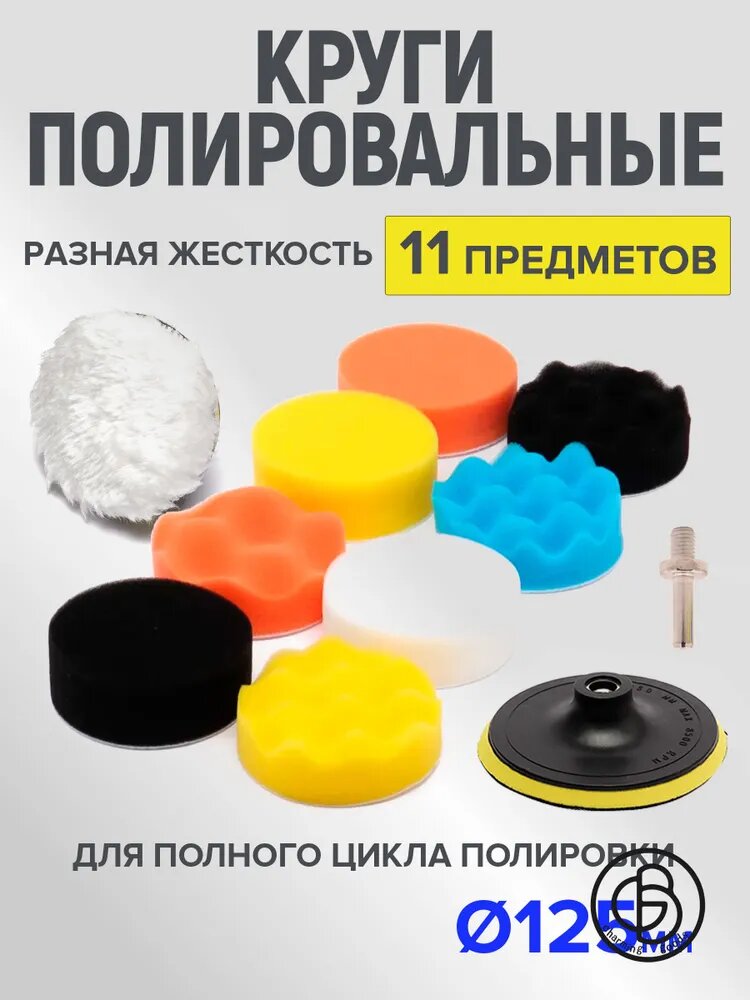 Круг шлифовальный 125 x 30