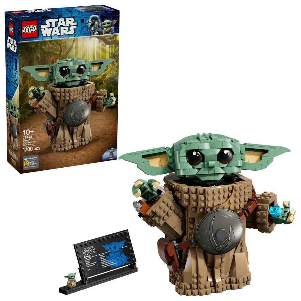 Конструктор LEGO Star Wars Грогу - ученик Мандалорца 75446, 1200 деталей, от 10 лет