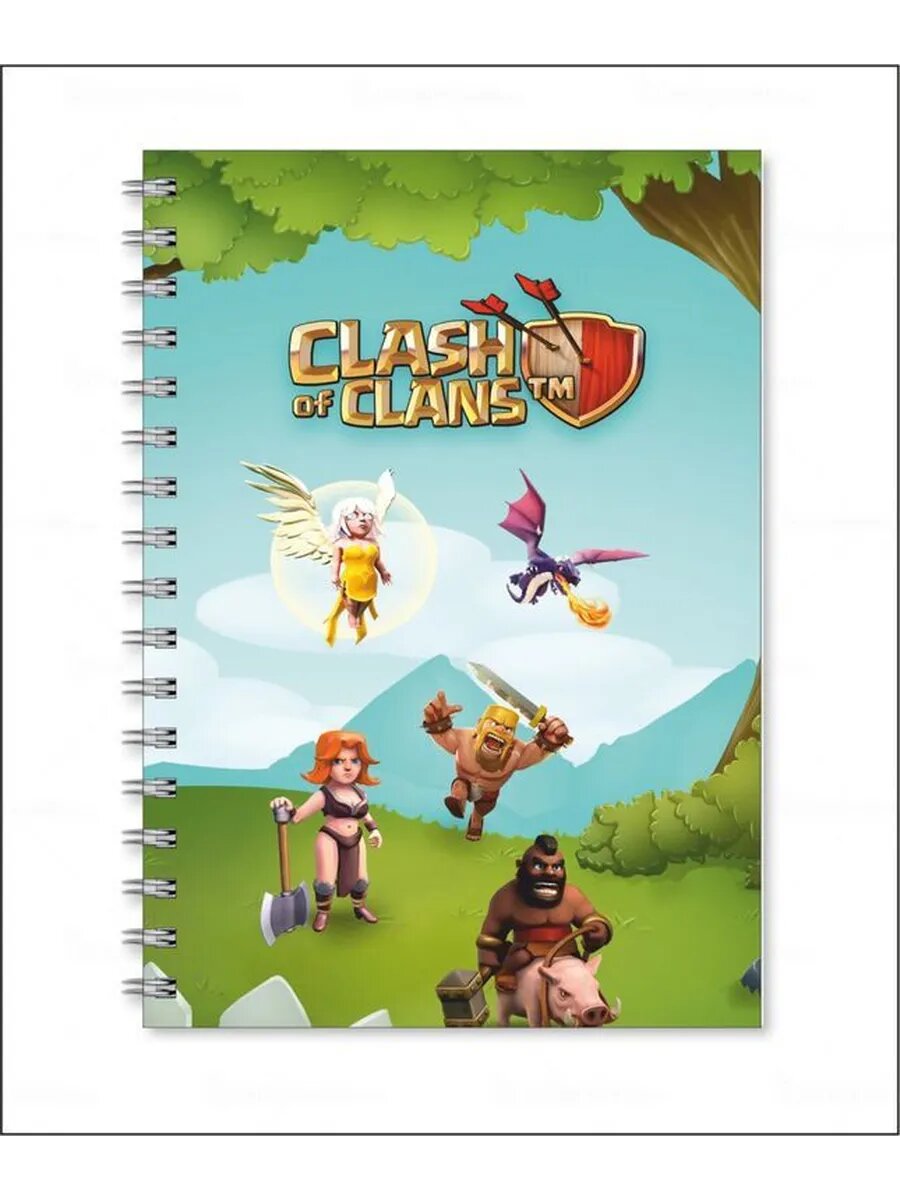Тетрадь CLASH ROYALE , CLASH OF CLANS