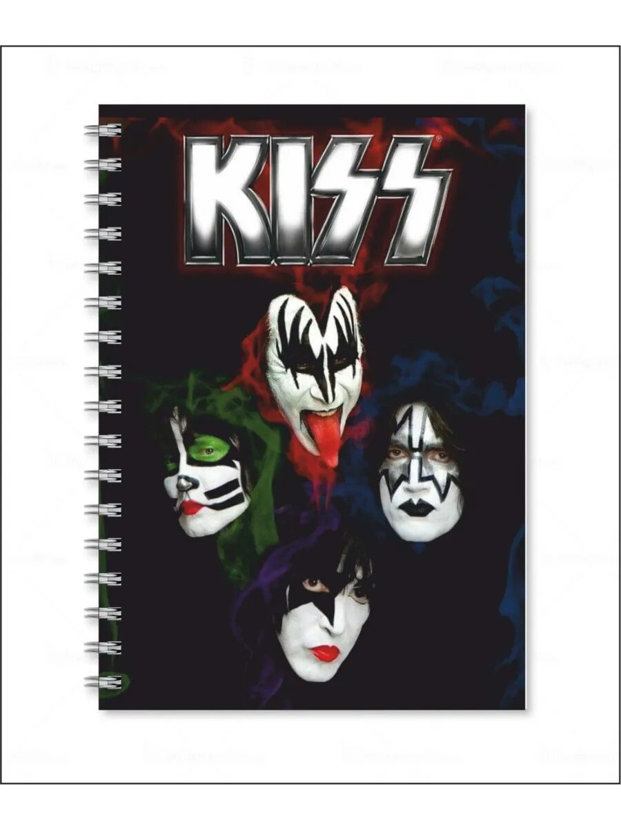 Тетрадь группа Kiss - Кисс