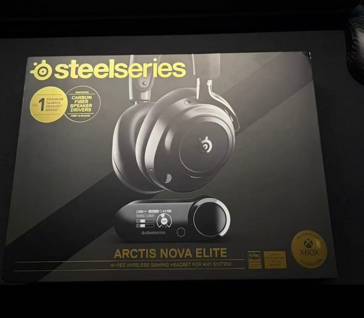 Игровая гарнитура SteelSeries "Arctis Nova Elite", шумоподавление
