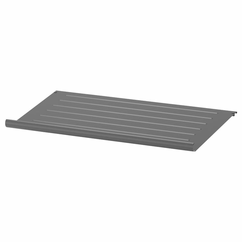 Корзина для хранения IKEA KOMPLEMENT полка для обуви, темно-серый, 75x35 см 202.572.59