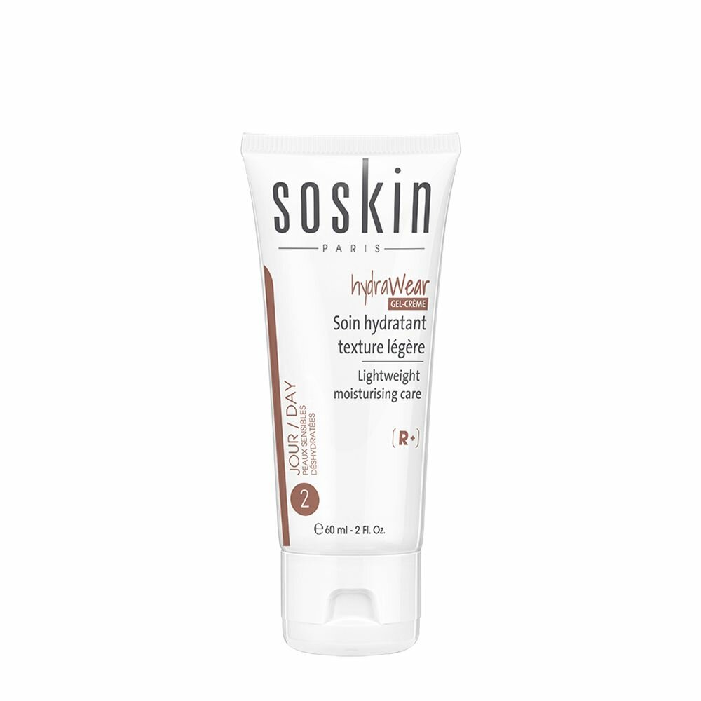 SOSKIN / Крем увлажняющий для нормальной и комбинированной кожи / R+ Hydrawear Gel-cream Lightweight moisturising care 60 мл
