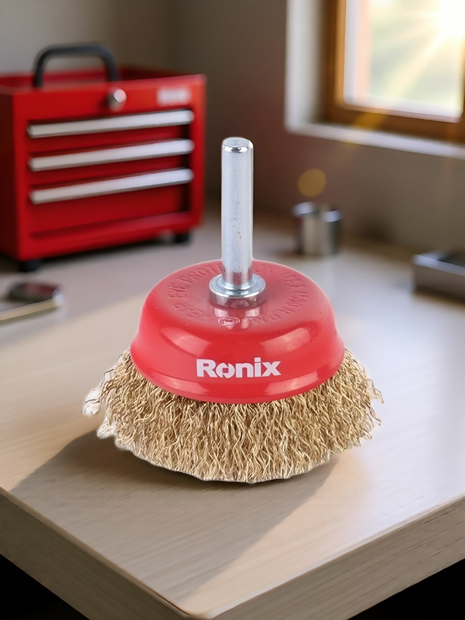 Проволочная чашечная щетка Ronix RH-9946