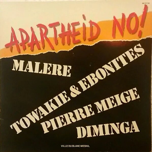 Various - Apartheid No! EX