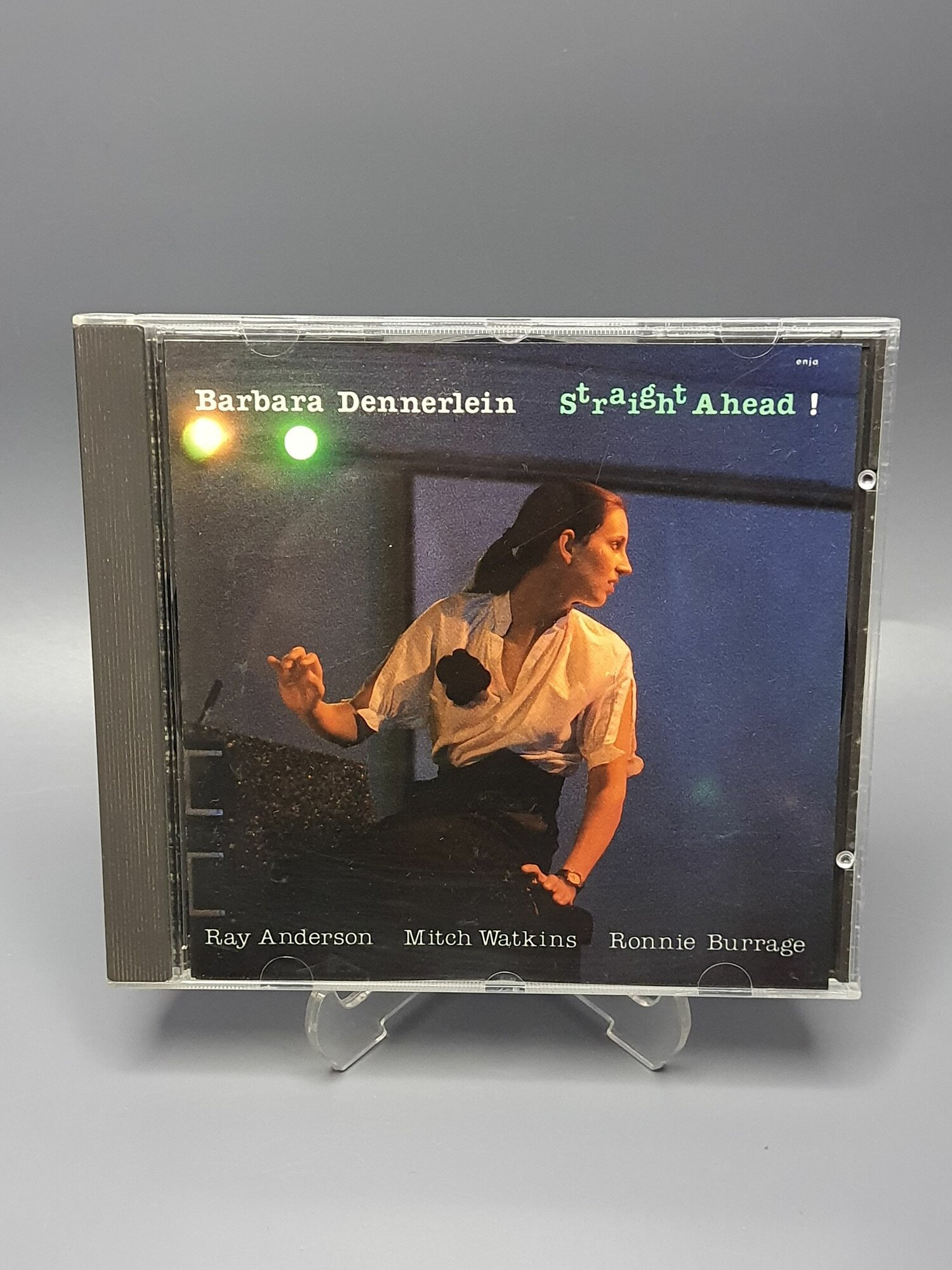 Barbara Dennerlein ( Барбара Деннерляйн ) "Straight Ahead!". CD диск. 1989 г.