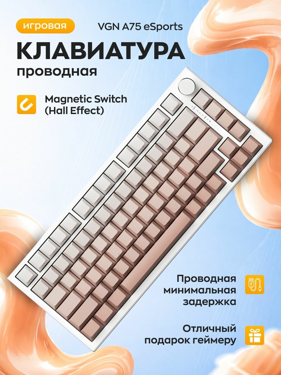 Игровая клавиатура VGN A75 eSports проводная