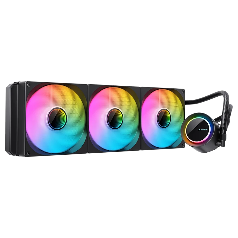 Система жидкостного охлаждения JONSBO TG-420 ARGB Black, 420 мм