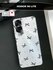 Силиконовый чехол на Honor 90 Lite / Хонор 90 Лайт с принтом Бантики и точки