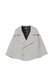 Пиджак BALMAIN Double-breasted buttoned blazer, размер 14 лет, серый