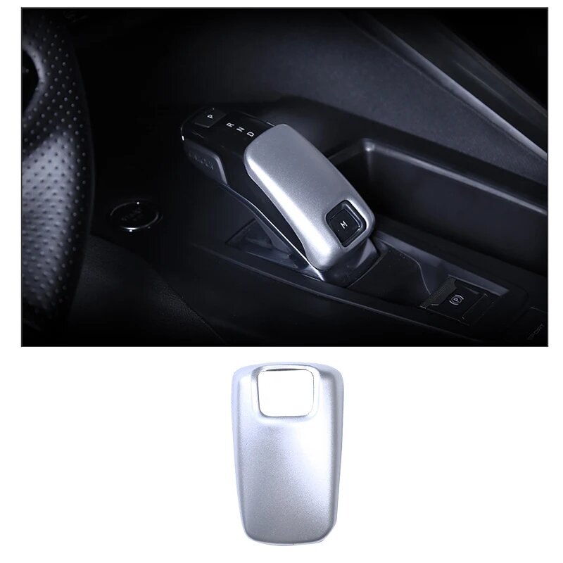 Накладка На Рычаг Переключения Передач Из АБС-пластика Для Peugeot 3008 5008 GT Citroen C5 Silver
