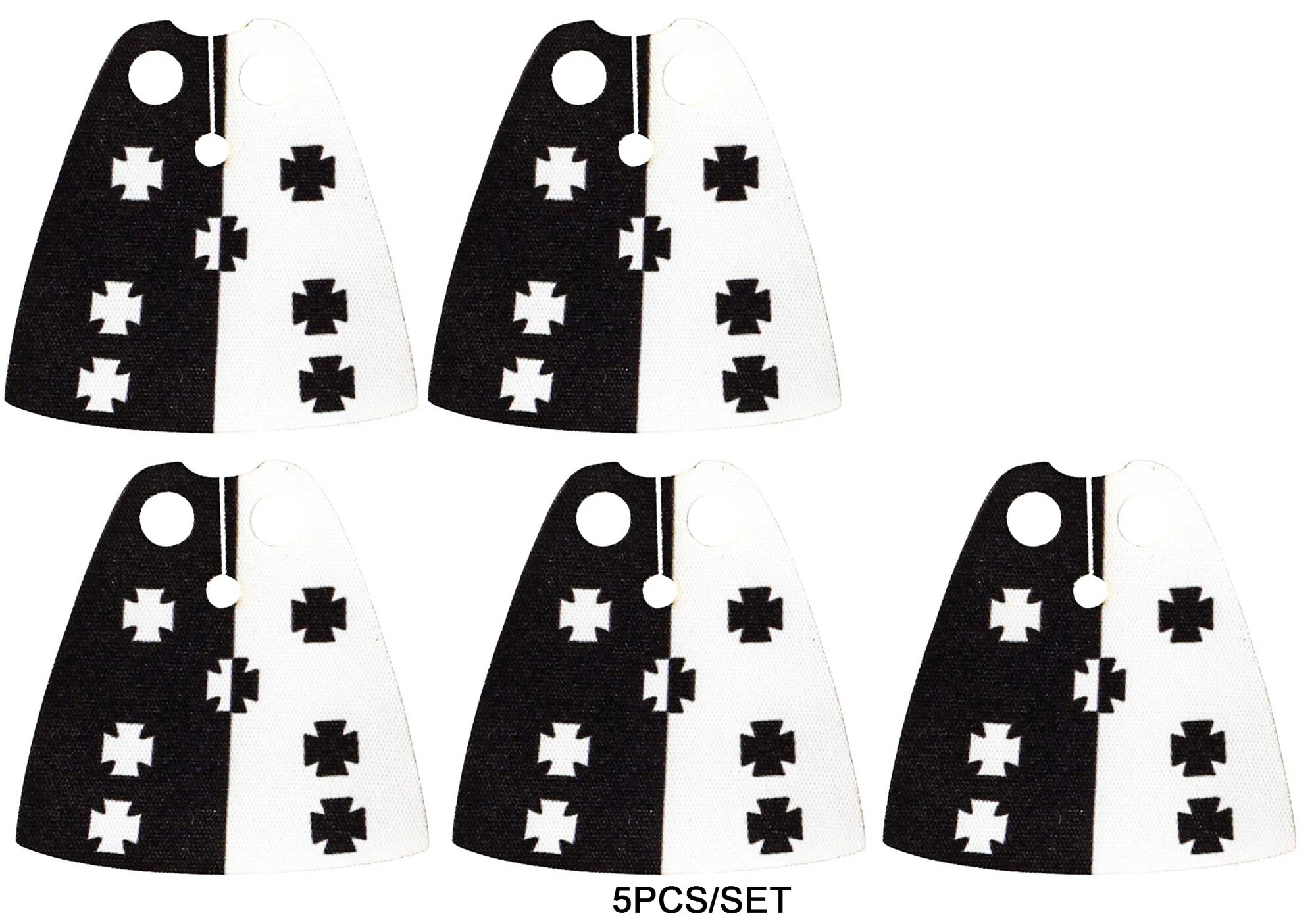 Черный камуфляжный плащ для LEGO 5PCS-B6-59-1