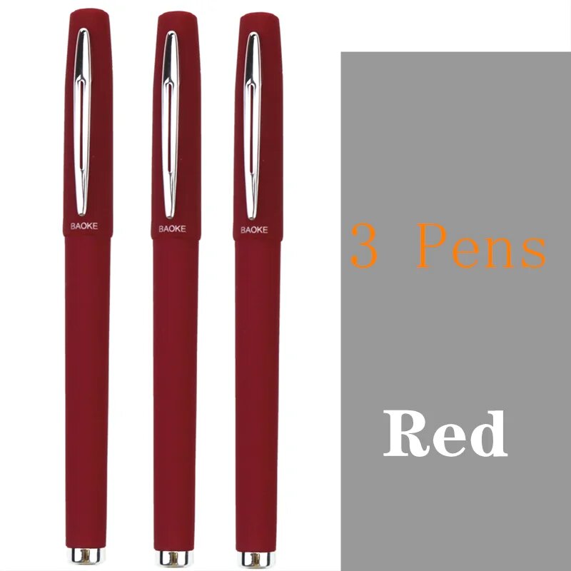 Гелевая ручка ZYCC 3PCS Red Pens