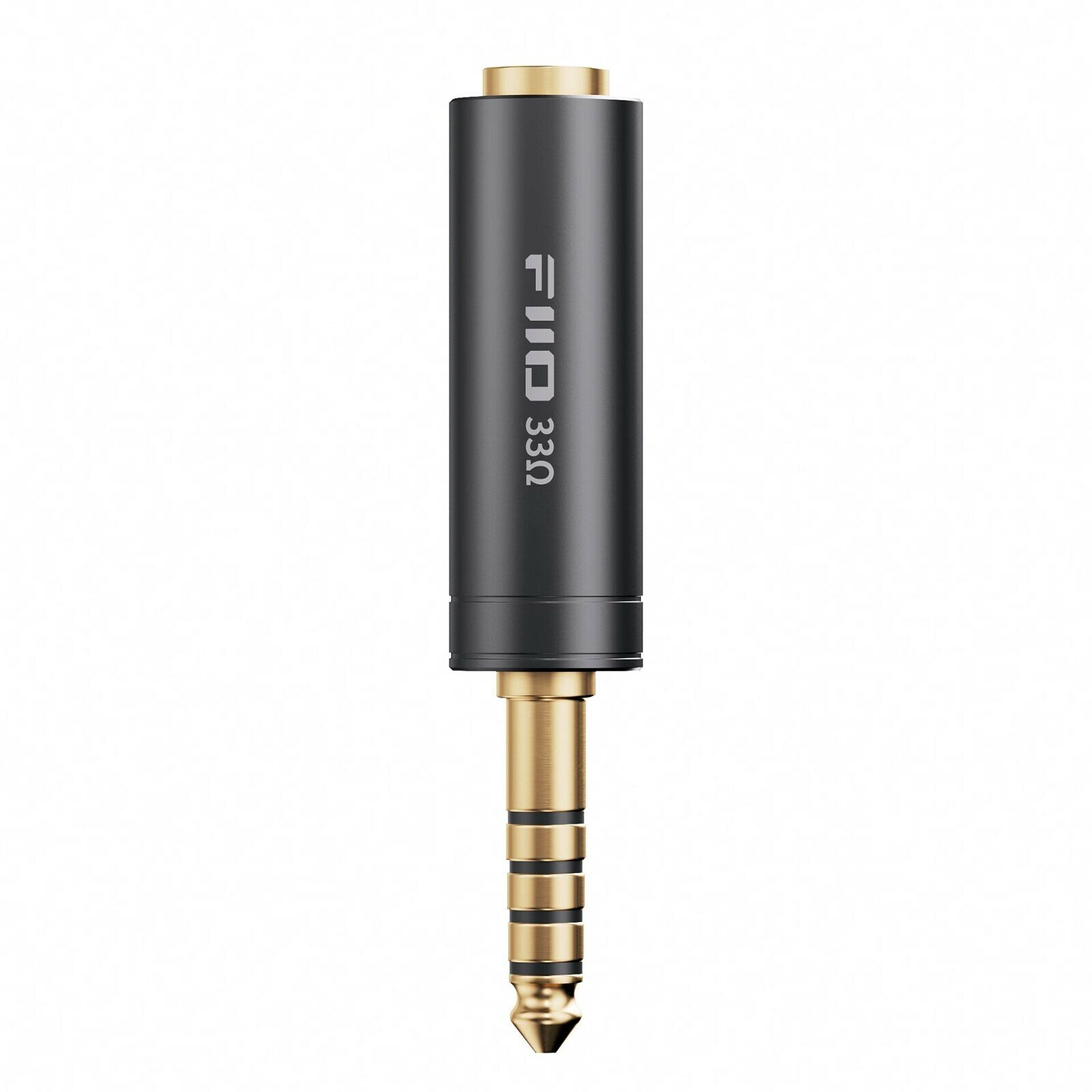 Импедансный адаптер FiiO IMP, разъемы 3,5 мм / 4,4 мм, 33 Ом, 75 Ом, цвета черный, серебристый