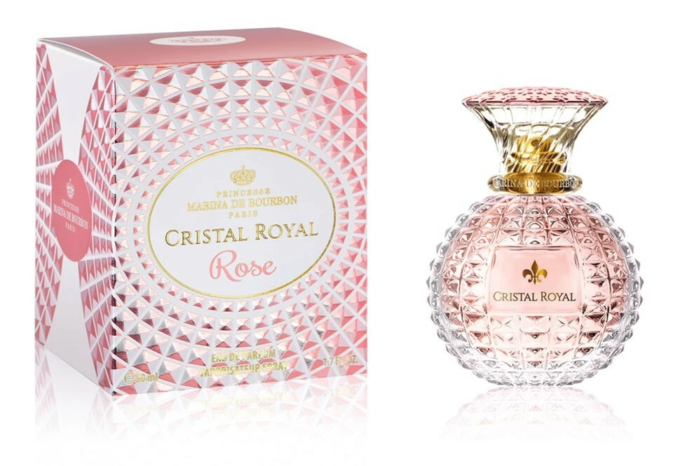 Аромат для женщин Марина Де Бурбон Кристалл Роял Роза 50 мл - Princesse Cristal Royal Rose