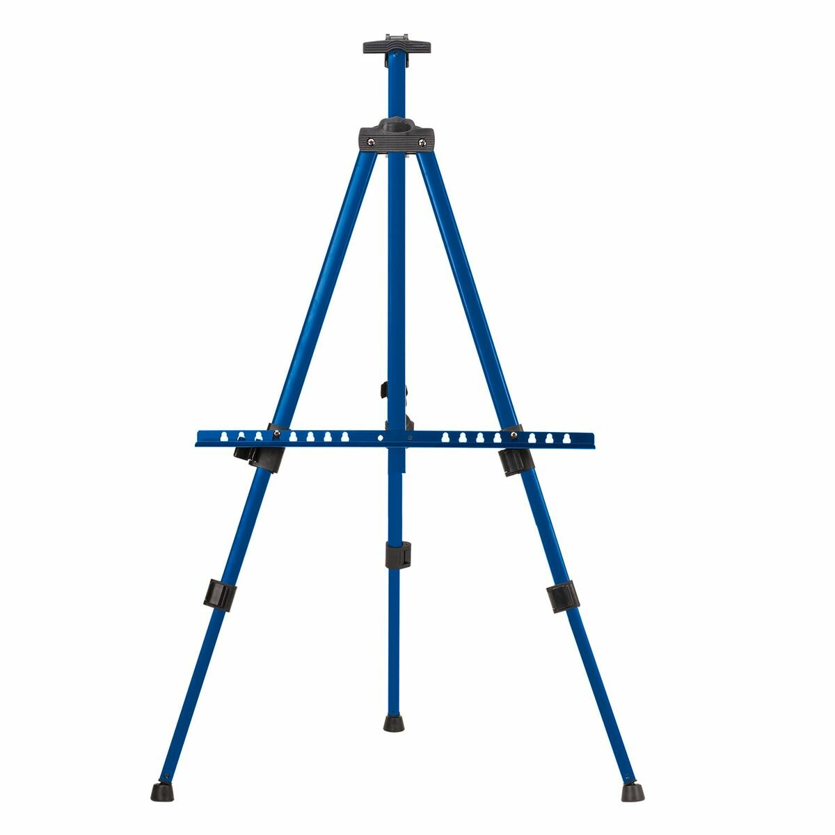 Мольберт-тренога Brauberg Art Basic, металл телескопический синий 117х166х94см, чехол (192751)