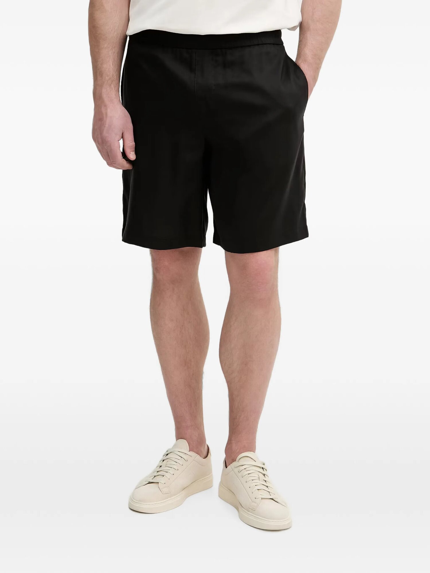 Шорты Logo-plaque elasticated-waist shorts