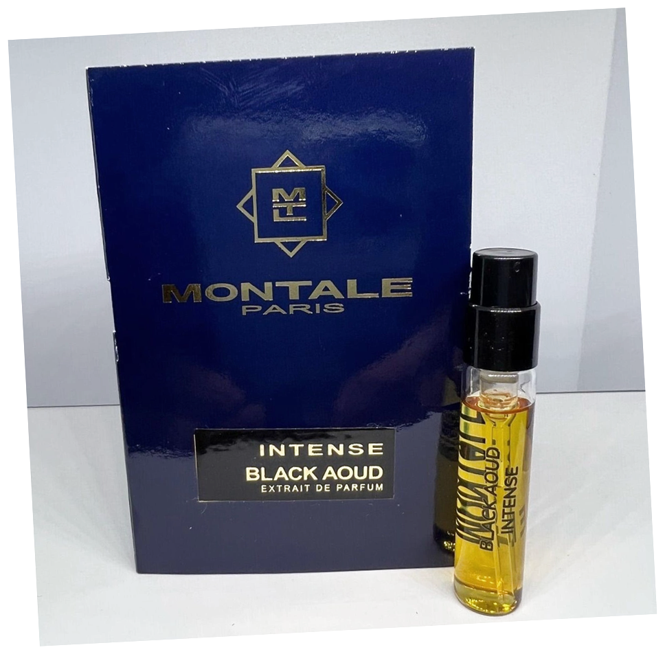 Сэмпл Montale Intense Black Aoud 2 мл - духи для мужчин и женщин Монталь Интенс