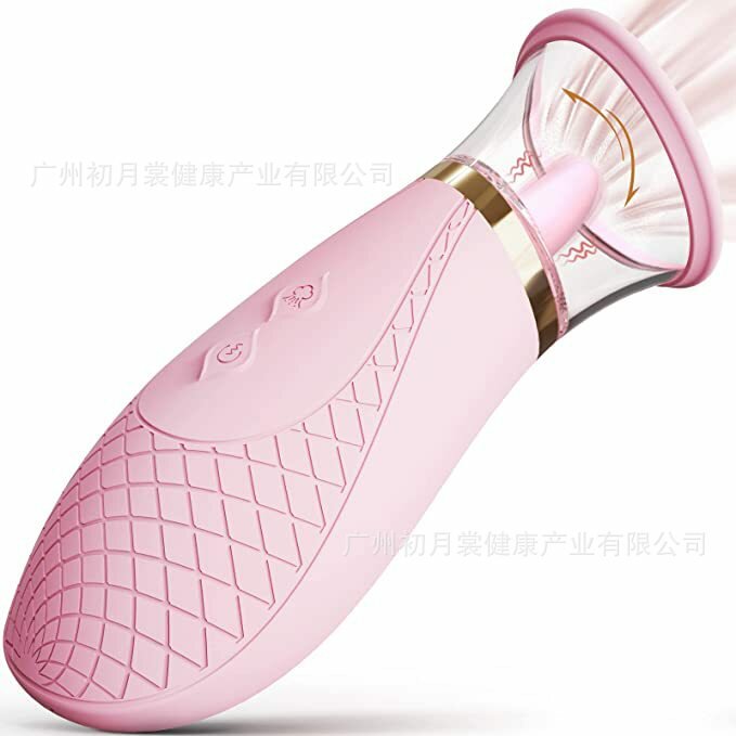 Shihand S337 Sweet Bloom Вибрационный Сосущий Массажер для Женщин - Розовый