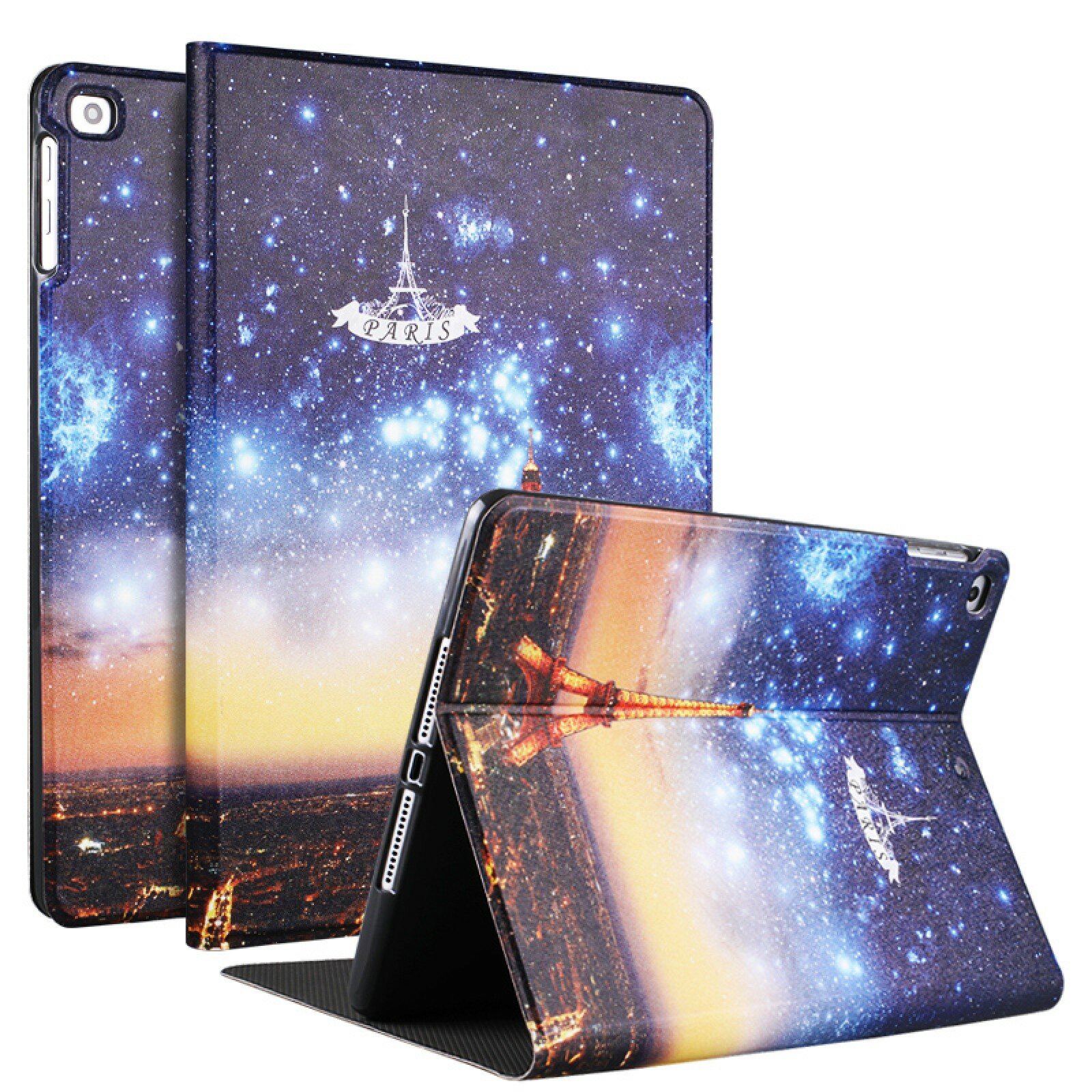 Чехол-книжка MyPads для iPad Pro 2 10.5 и iPad Air 3 с подставкой Ночной Париж