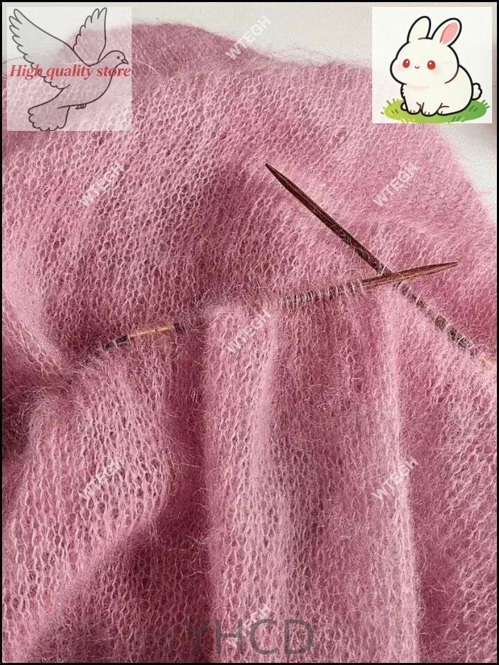 Пряжа Silk Mohair из Италии 75% кид-мохер 25% шелк для элегантных изделий