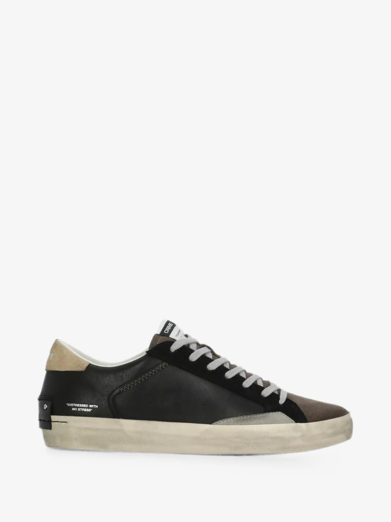 Кроссовки Distressed panelled sneakers