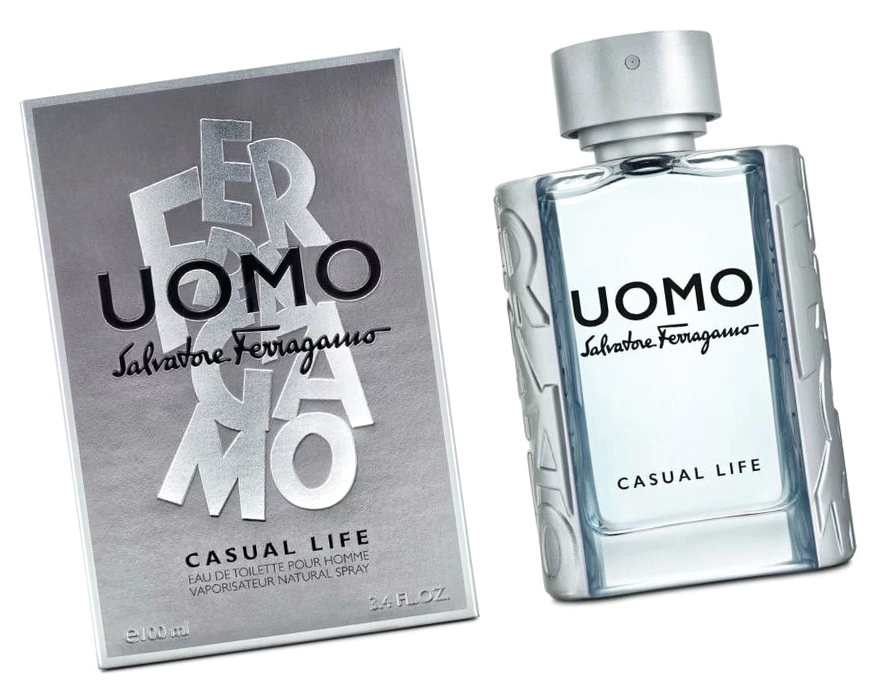 Туалетная вода для мужчин Сальваторе Феррагамо Уомо Кежуал Лайф 100 мл - Salvatore Ferragamo Casual Life
