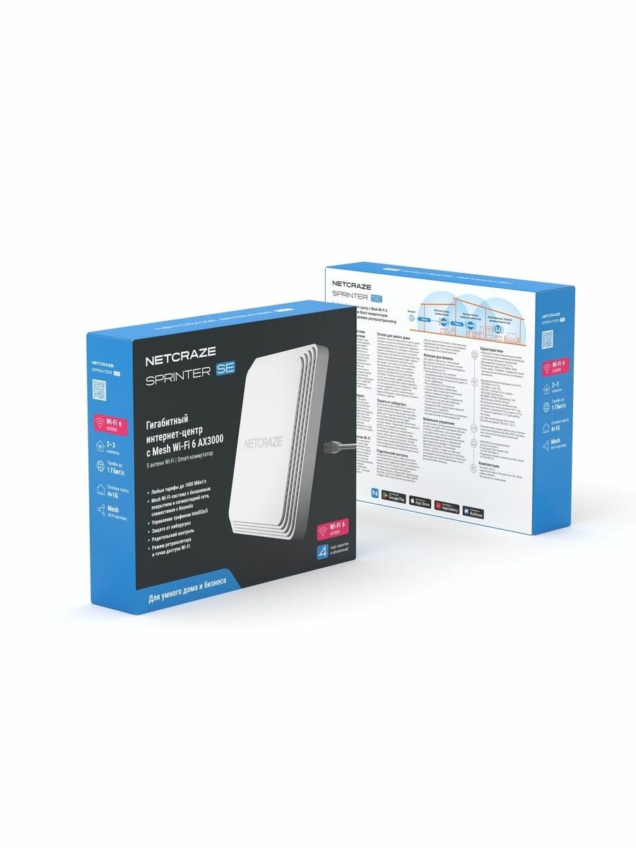 Беспроводной маршрутизатор Netcraze Sprinter SE (NC-3712)