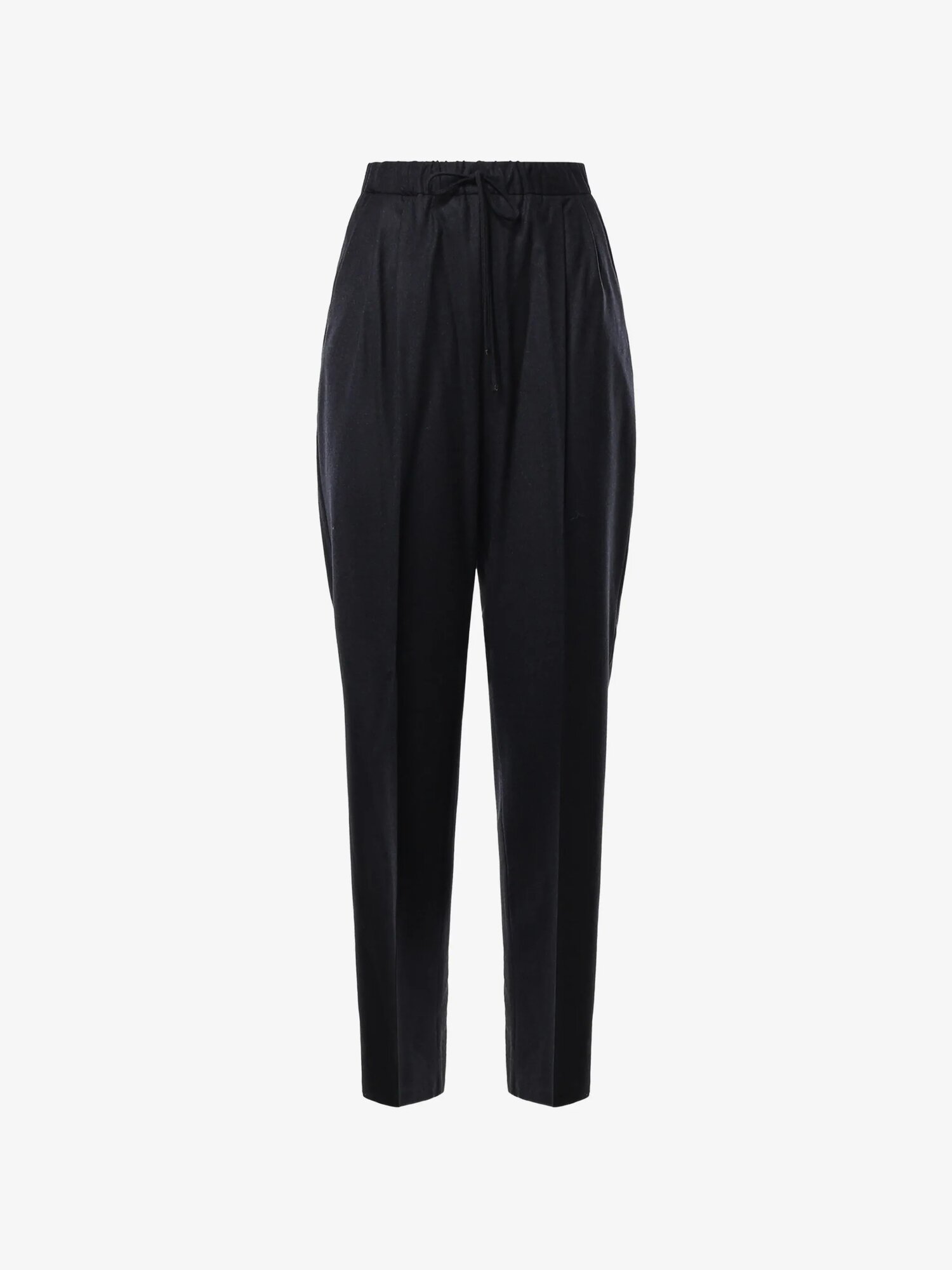 Брюки Drawstring-waist pleated trousers