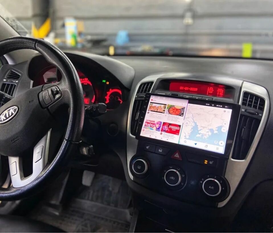 Магнитола (6+128Гб ( 8 ядер) Android для Kia Ceed I (ED) (2006-2009) / Автомагнитола Андроид Киа Сид 1