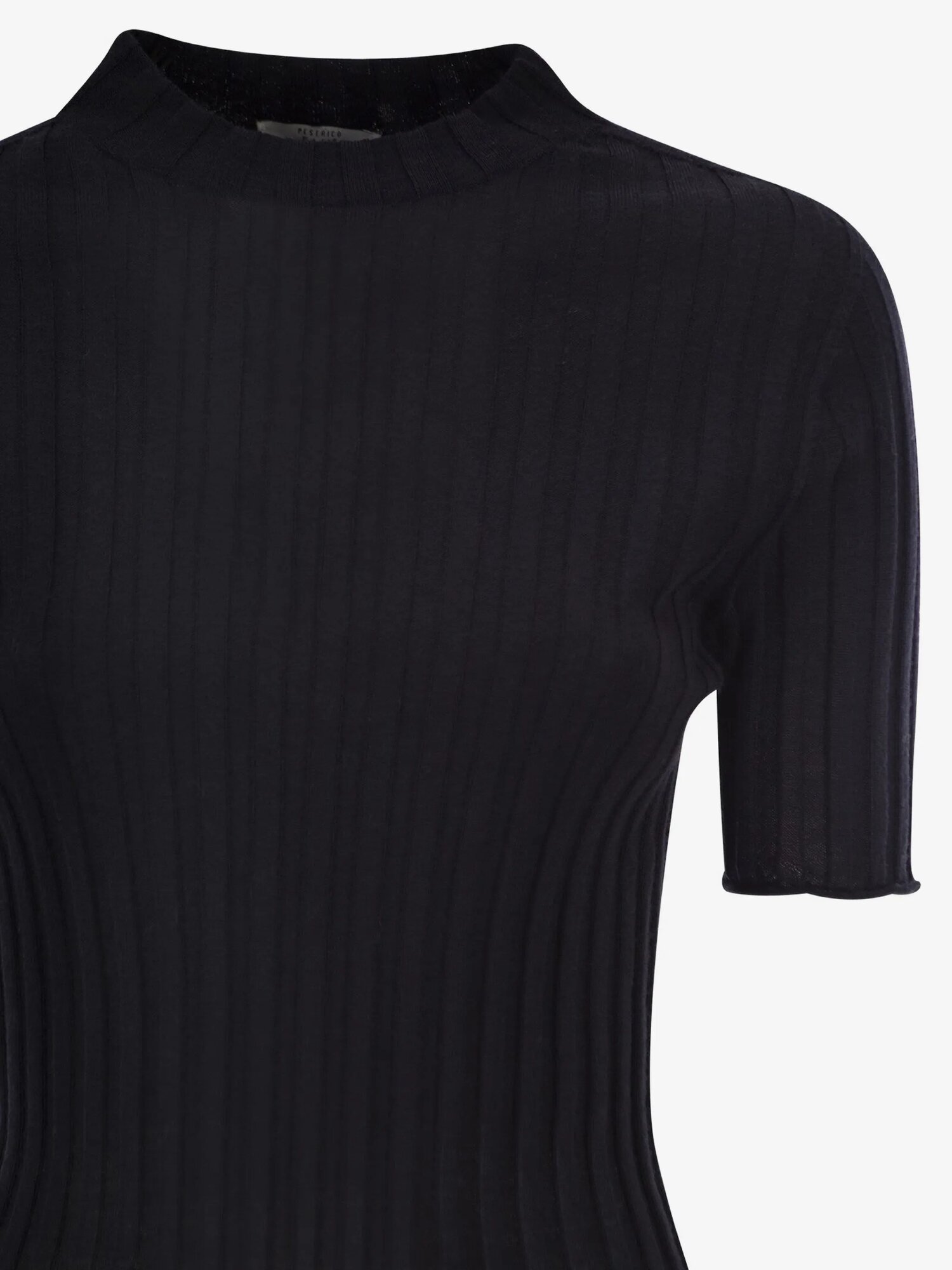 Свитер PESERICO Ribbed short-sleeve sweater, размер 44 — фото 1