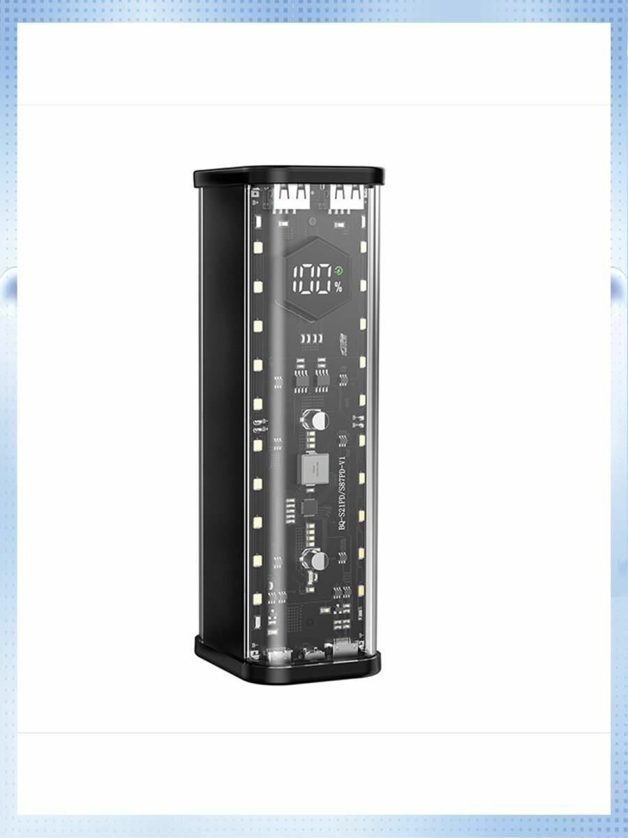W6DIY Корпус Для Пауэрбанка На 8x21700, PD 22.5W, Быстрая Зарядка, Коробка Хранения Батарей, Держатель Ячеек для 8 аккумуляторов 21700 корпус power bank держатель 8 ячеек