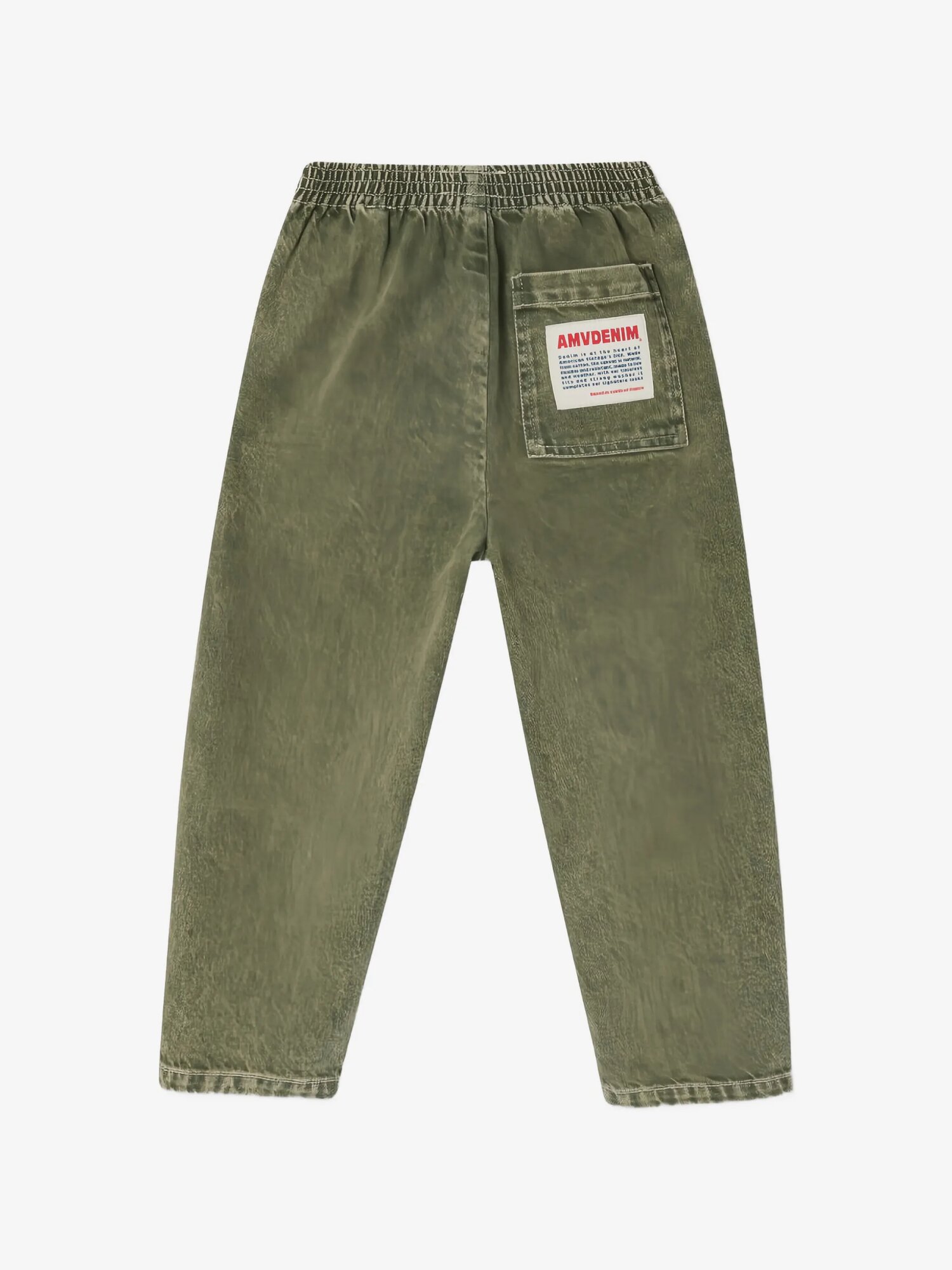 Джинсы American Vintage Uzatown elasticated-waist jeans, размер 3 года, зеленый — фото 1
