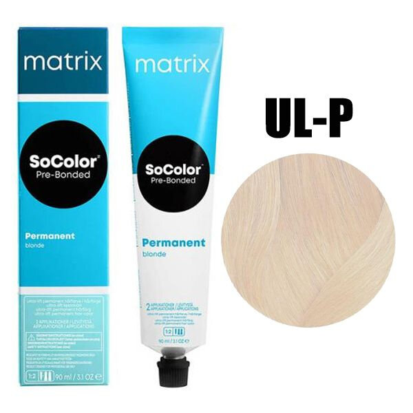 Matrix SoColor UL-P - Стойкая краска для волос Ultra Blond жемчужный 90мл