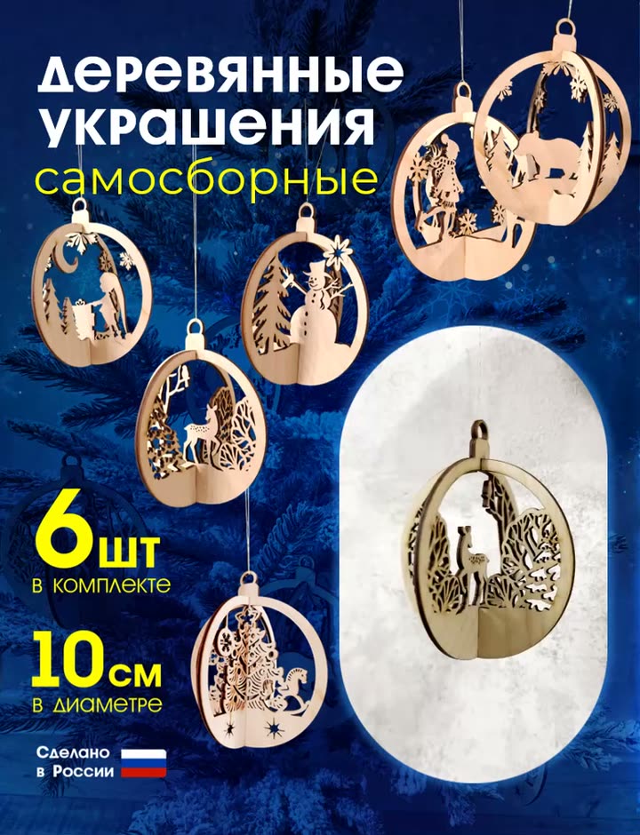 Елочные украшения — фото 1