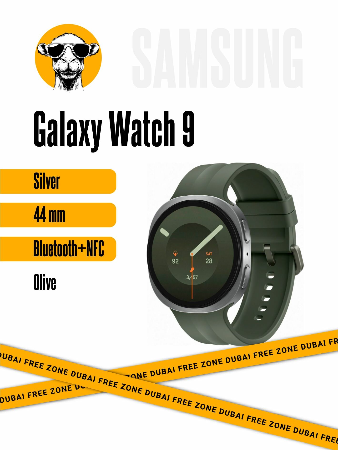 Смарт-часы Samsung Galaxy Watch 9 44mm Silver