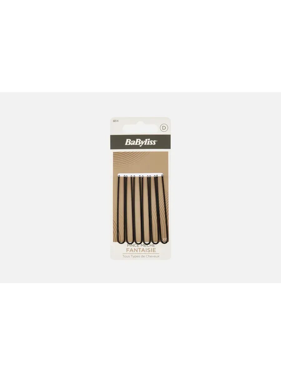 BABYLISS ACCESSORIES black Невидимки для волос
