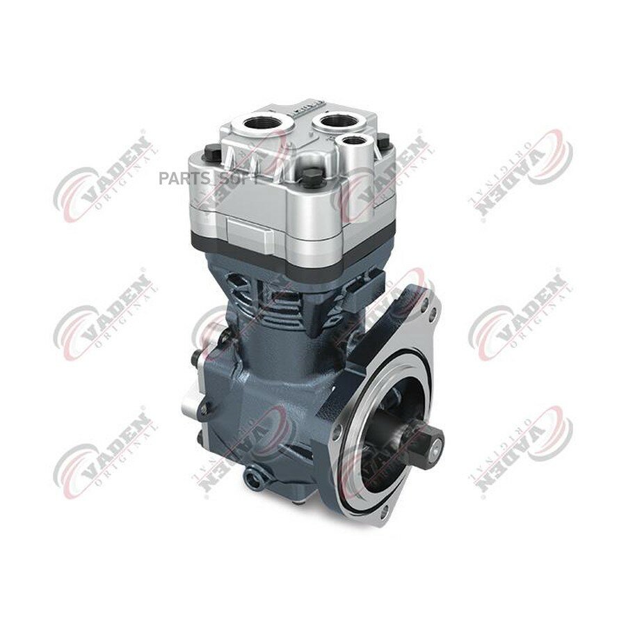 Компрессор воздушный одноцилиндровый (Knorr LK3869-K016932) Renault R.V.I.Midlum DXi 5 DXi 7 от официального дистрибьютора, VADEN, артикул 1700100001