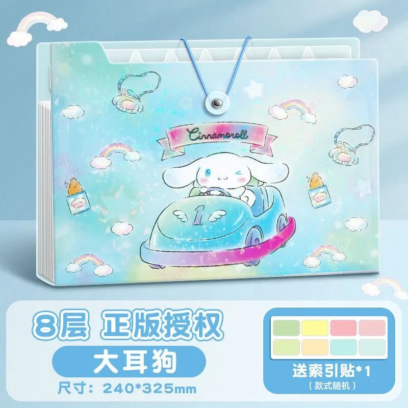 Многослойная папка для документов формата А4 с изображением персонажа Sanrio