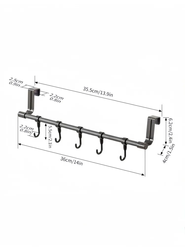 Держатель для полотенец на дверь шкафа из нержавеющей стали кухонный органайзер вешалка для тряпок