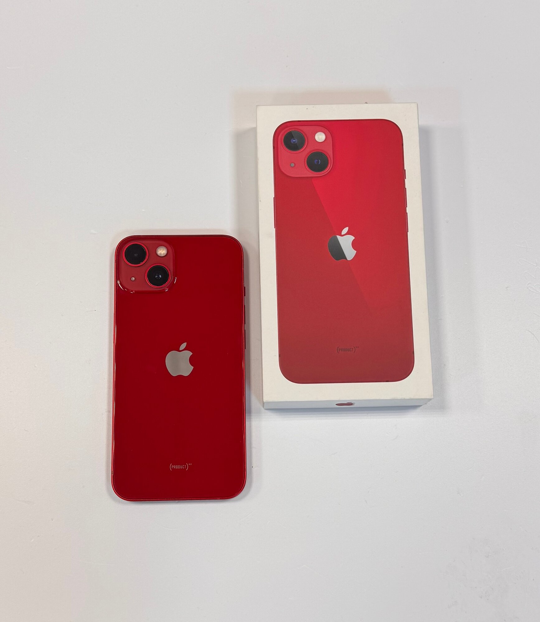 Apple iPhone 13", 128GB, SIM+eSIM, 85% аккумулятор, красный цвет