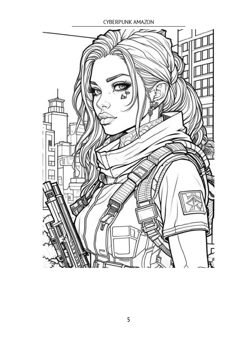 Cyberpunk amazon — фото 1