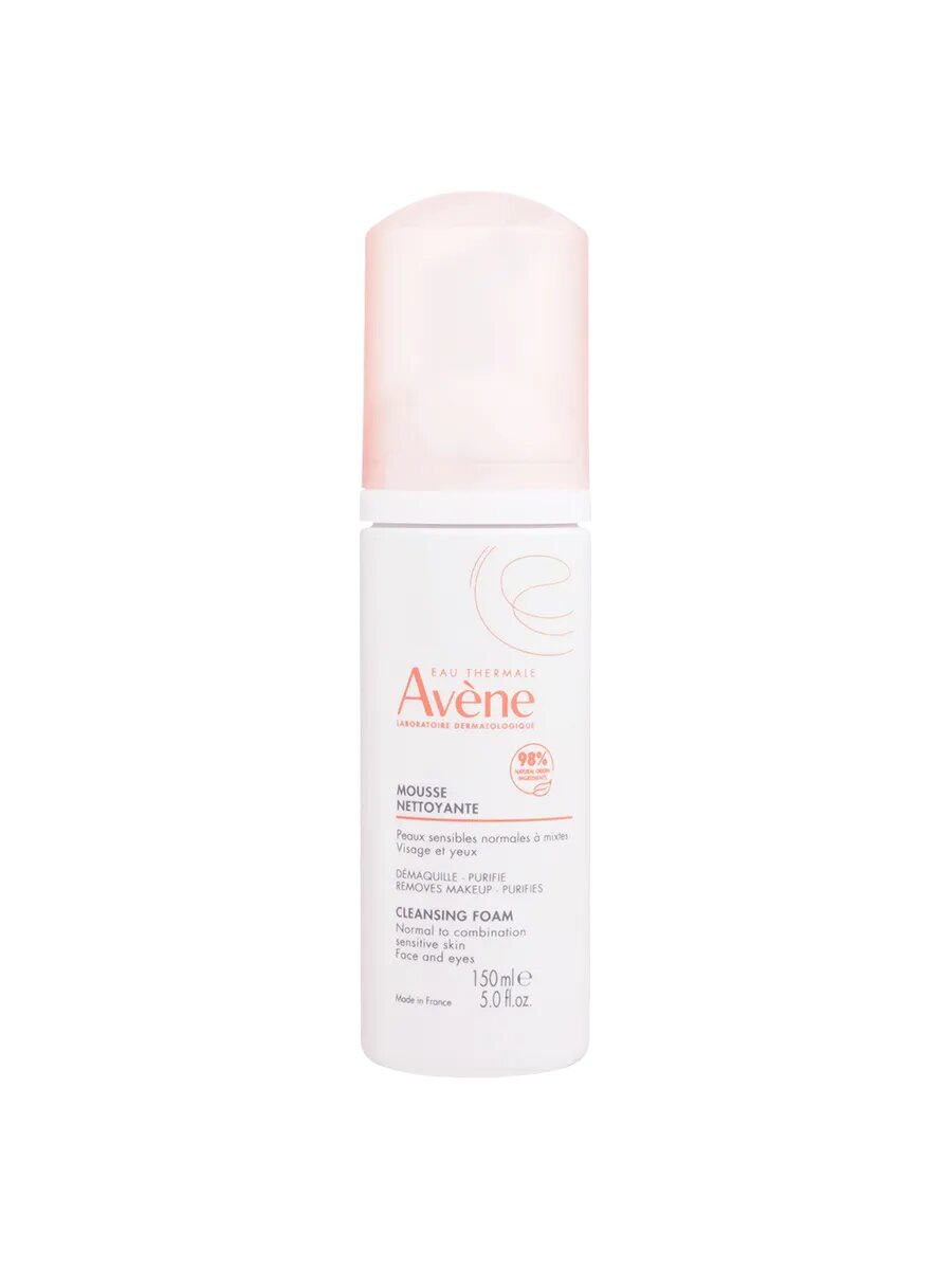 Avene Пенка очищающая для снятия макияжа 150 мл 1 шт